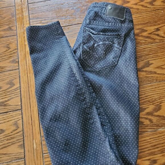 Silver Jeans | Jeans | Silver Jeanco Suki Superskinny Blue Polkadot27 ...